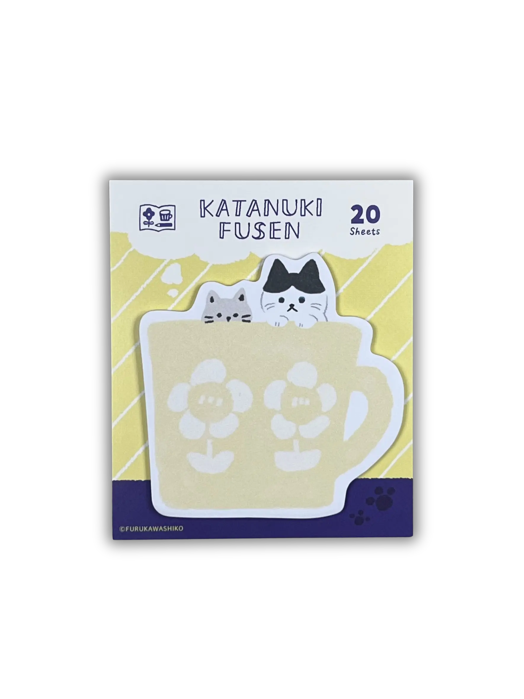 Furukawa Shiko Katanuki Fusen: Aesthetic Japanese Sticky Notes (Mug Cu ...
